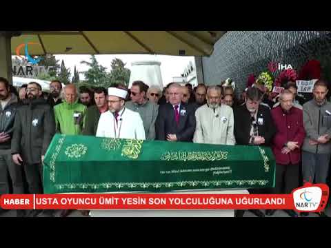 USTA OYUNCU ÜMİT YESİN SON YOLCULUĞUNA UĞURLANDI