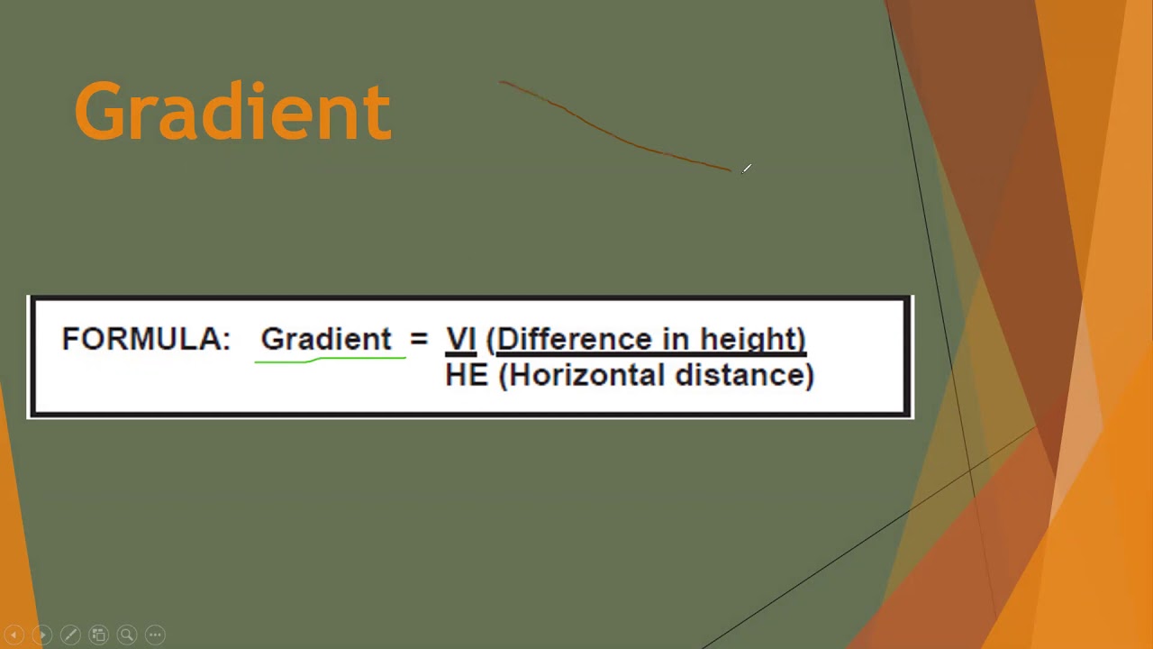 Mapwork Calculations - Distance, Area and Gradient - YouTube