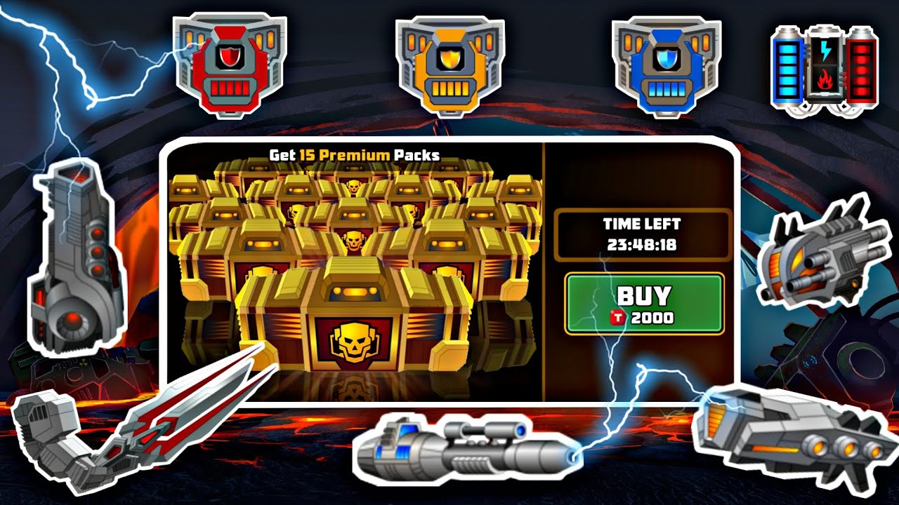 Super Mechs - buying offer (2000 tokens) + open x60 Premium Packs 💰💰💰 ...
