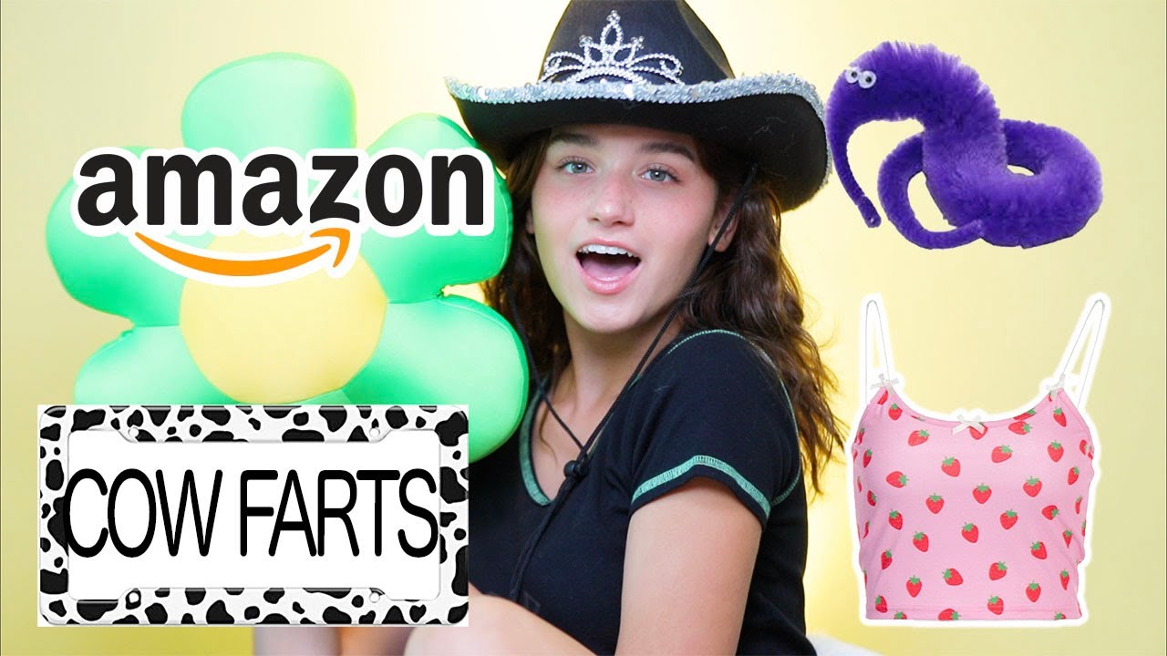 AMAZON HAUL| random, exciting things I found on amazon!! - YouTube