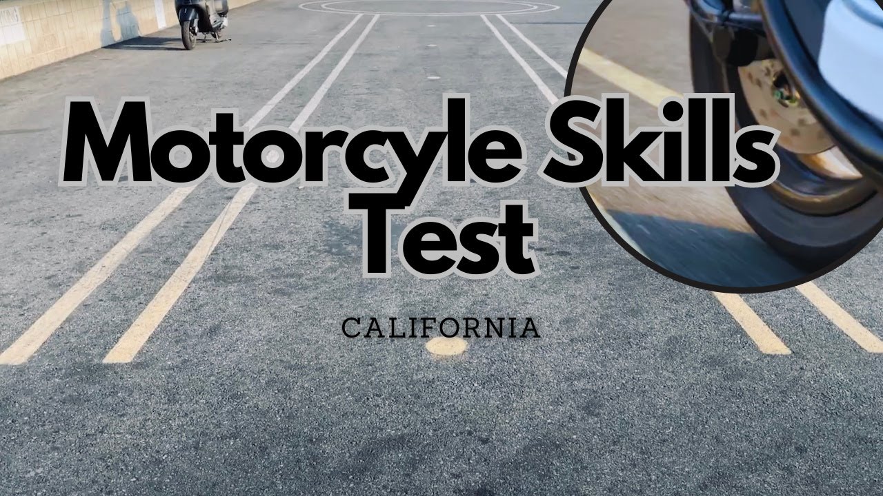 Ca Dmv Motorcycle Test Circle Diameter | Reviewmotors.co