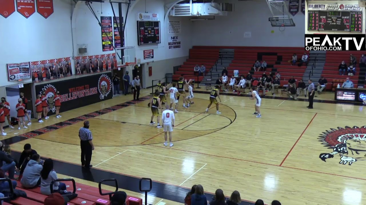Bellefontaine vs Kenton Ridge (Boys Basketball) - YouTube