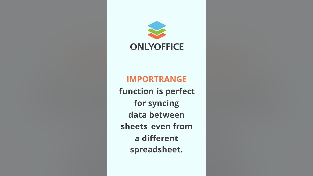 How to use IMPORTRANGE formula is spreadsheets? - YouTube