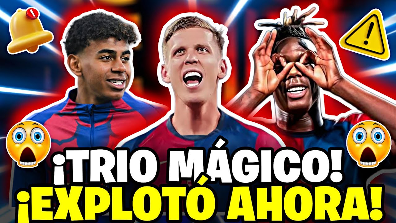 ¡OFICIAL! 🔵🔴¿INCREÍBLE SEÑAL DE BARCELONA? ¿TRIO MÁGICO FIRMADO ...