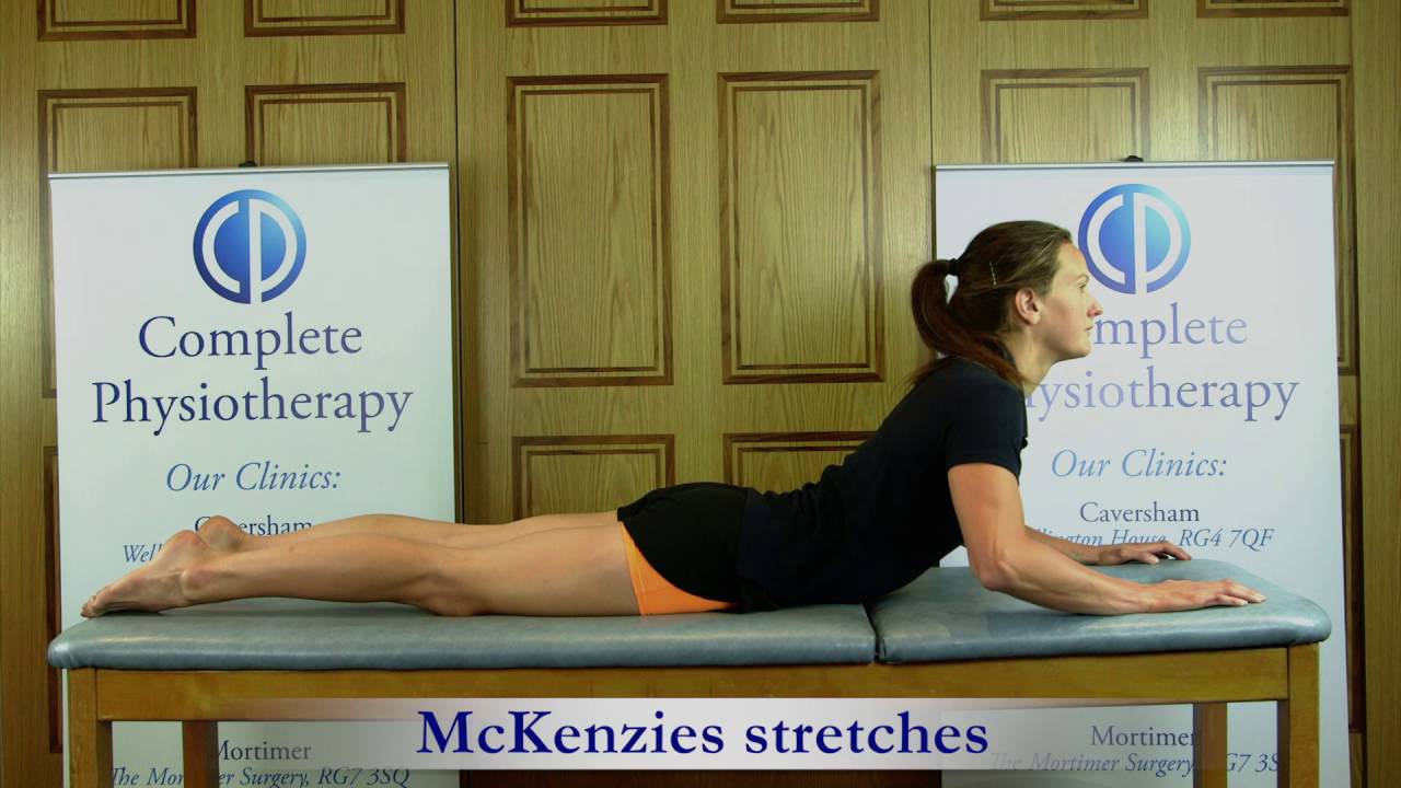 McKenzie stretches - YouTube