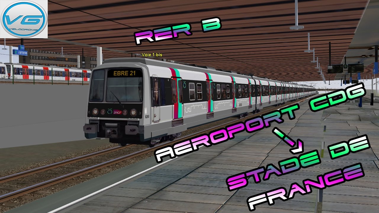 [FR] [HD] MSTS | RER B : Aeroport CDG -- Robinson #1 - YouTube