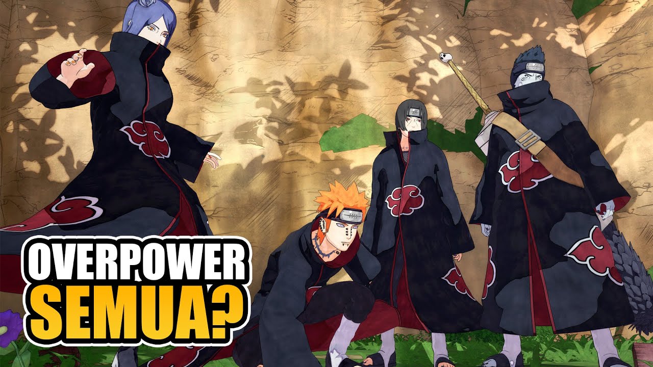 Mencoba Semua Anggota AKATSUKI di Game Naruto Online Ini! - YouTube