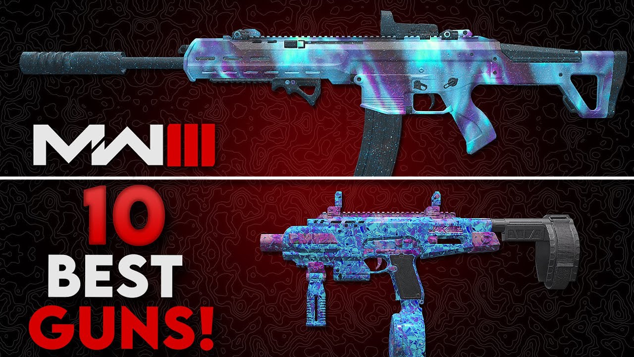 TOP 10 BEST GUNS MW3 MULTIPLAYER (5 META CLASS SET UPS) - YouTube