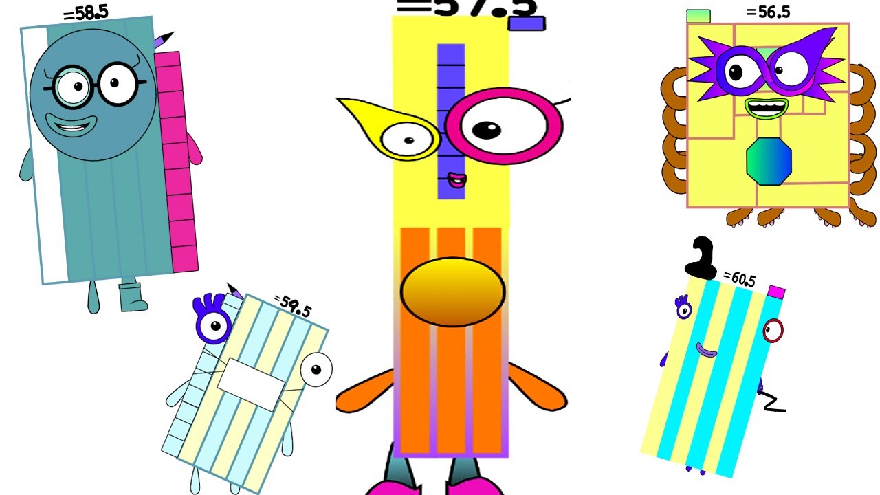 Numbertubes Halves Band 11 full and Numberjustins Shorts Freeing Jacoby ...