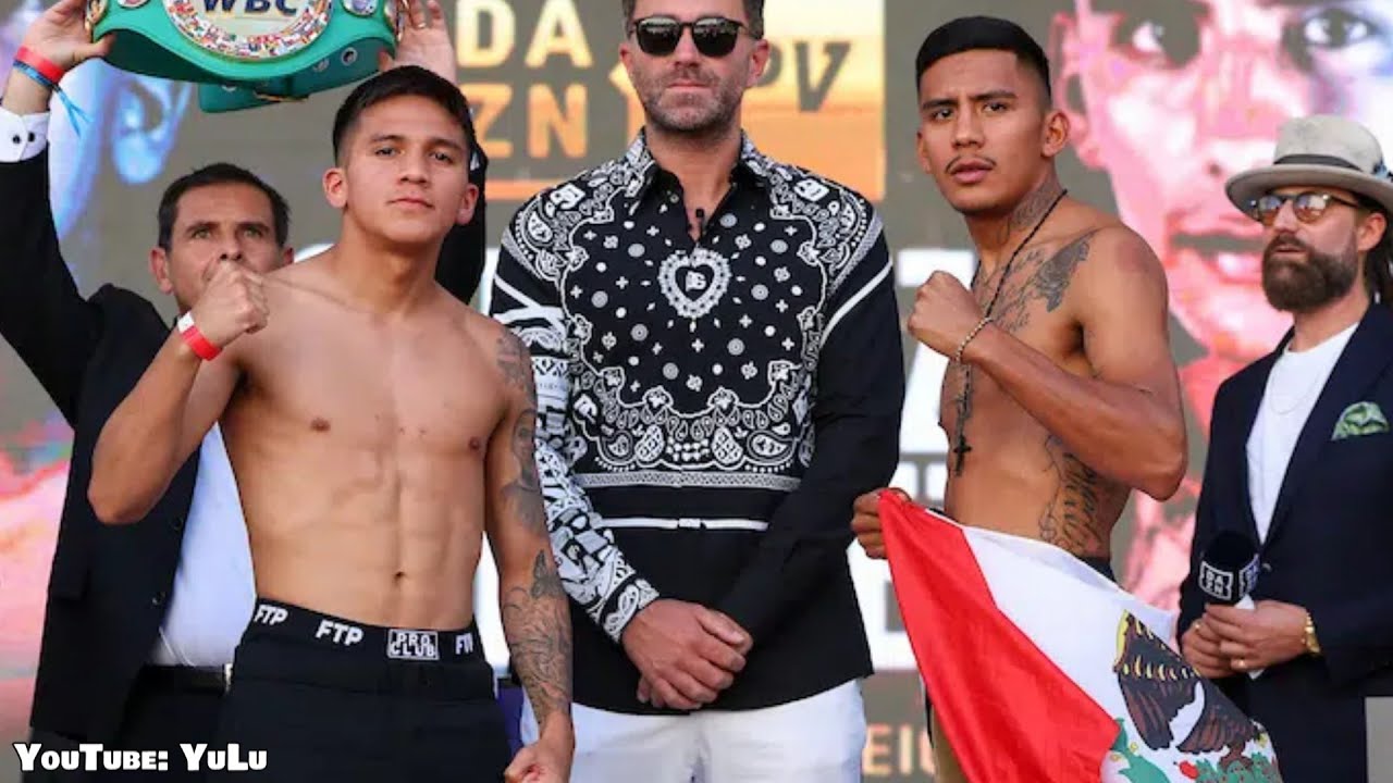 Jesse Rodriguez VS Israel Gonzalez (WEIGH-IN RESULTS) BAM IS THE FUTURE ...