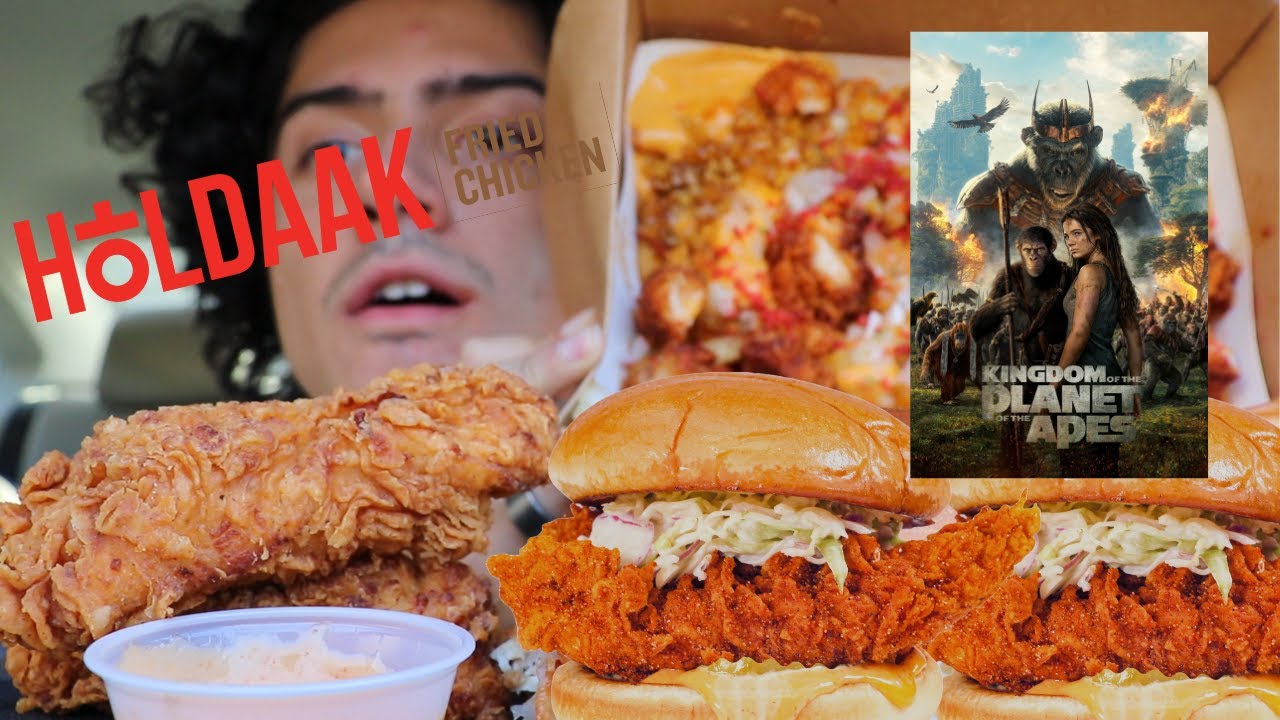 MUKBANG FRIED CHICKEN Spicy Chicken Sandwiches | Kingdom of the Planet ...