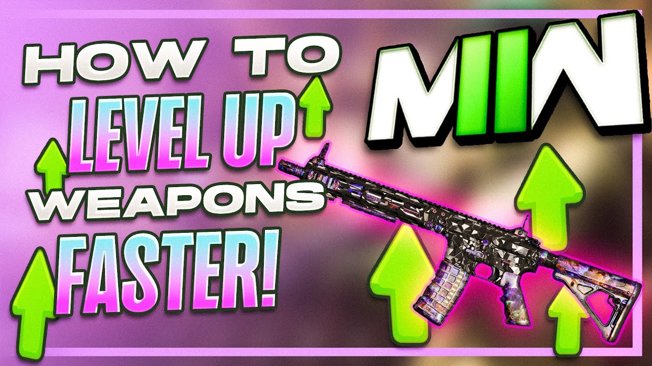 The FASTEST way to LEVEL UP YOUR WEAPON in MODERN WARFARE 2 - YouTube
