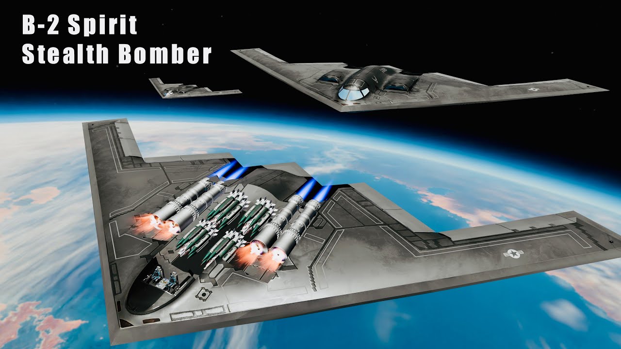 B-2 Spirit Stealth Bomber: The Ghost in the Sky | How It Works? @Learnfromthebase - YouTube