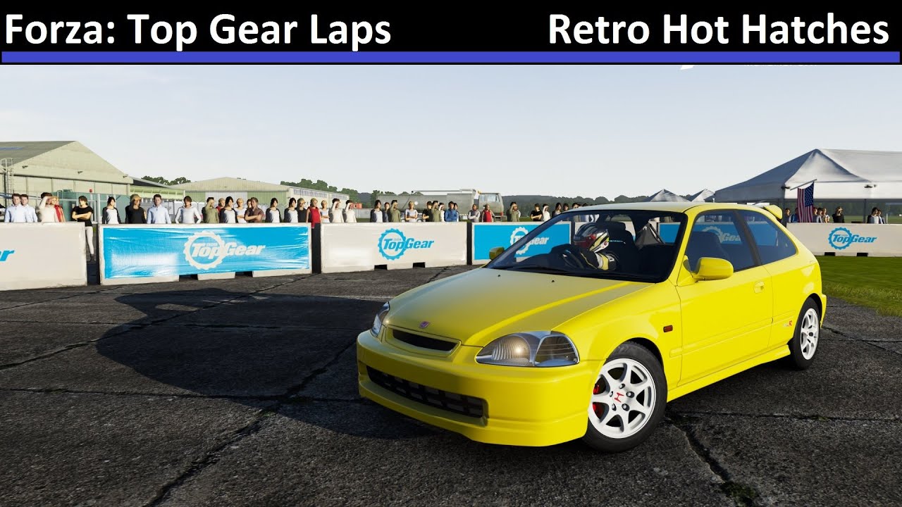 Forza: Top Gear Laps - Retro Hot Hatches (Forza Motorsport 6) - YouTube