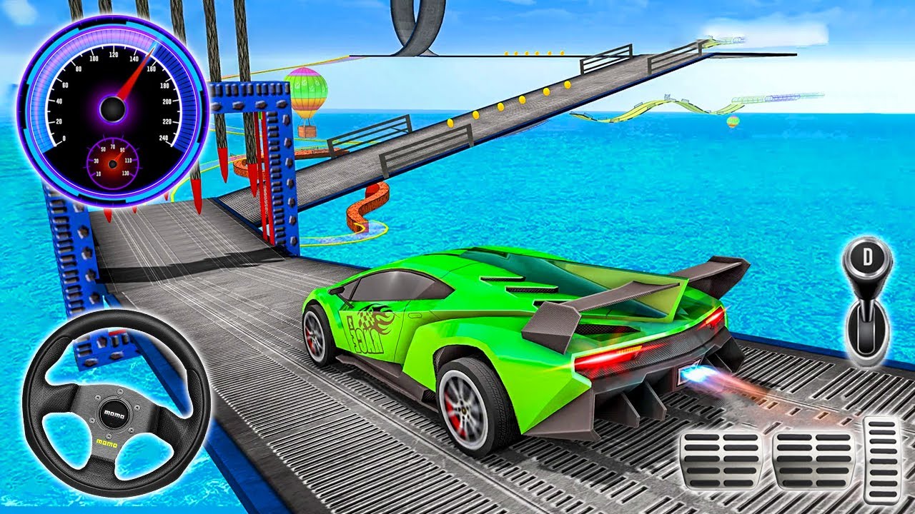 Car Stunt Racing: Car Games - Gameplay Walkthrough Part 1 - Casual ...