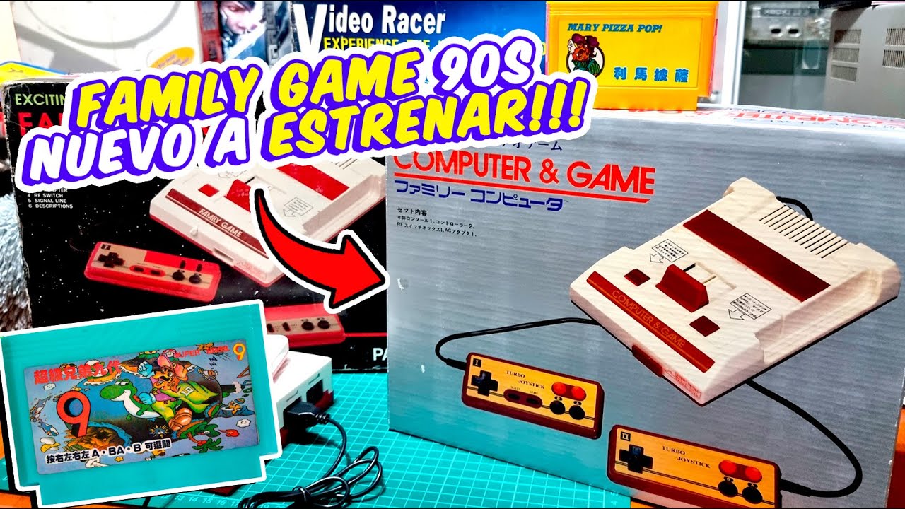FAMILY GAME NUEVO A ESTRENAR!!! SENTIR sellado de los 90 - YouTube