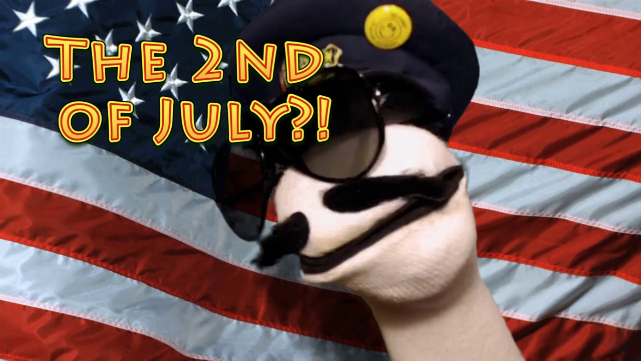 Sock Cop Explains the 4th of July - YouTube