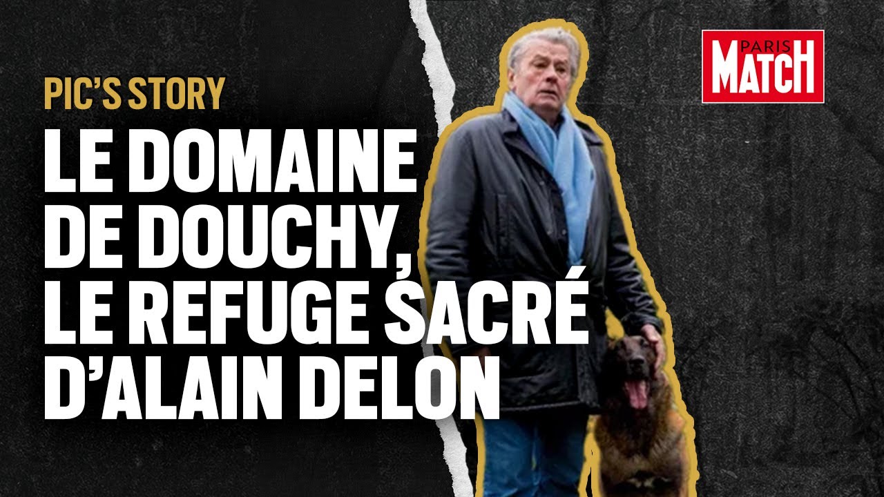 Alain Delon et sa passion des chiens - YouTube