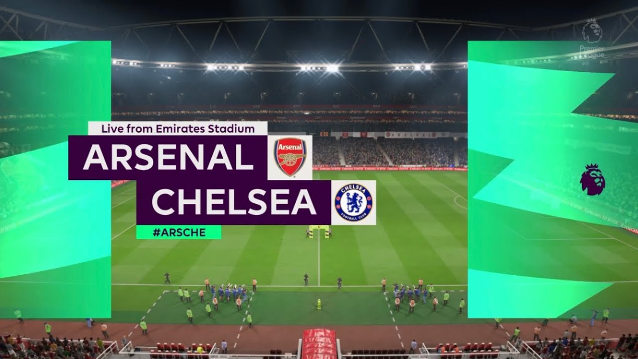 FIFA 20 | ARSENAL vs CHELSEA | PREMIER LEAGUE PS4 - YouTube