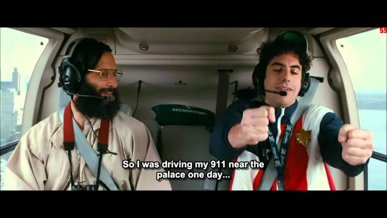 The Dictator: Helicopter Scene [HD] - YouTube