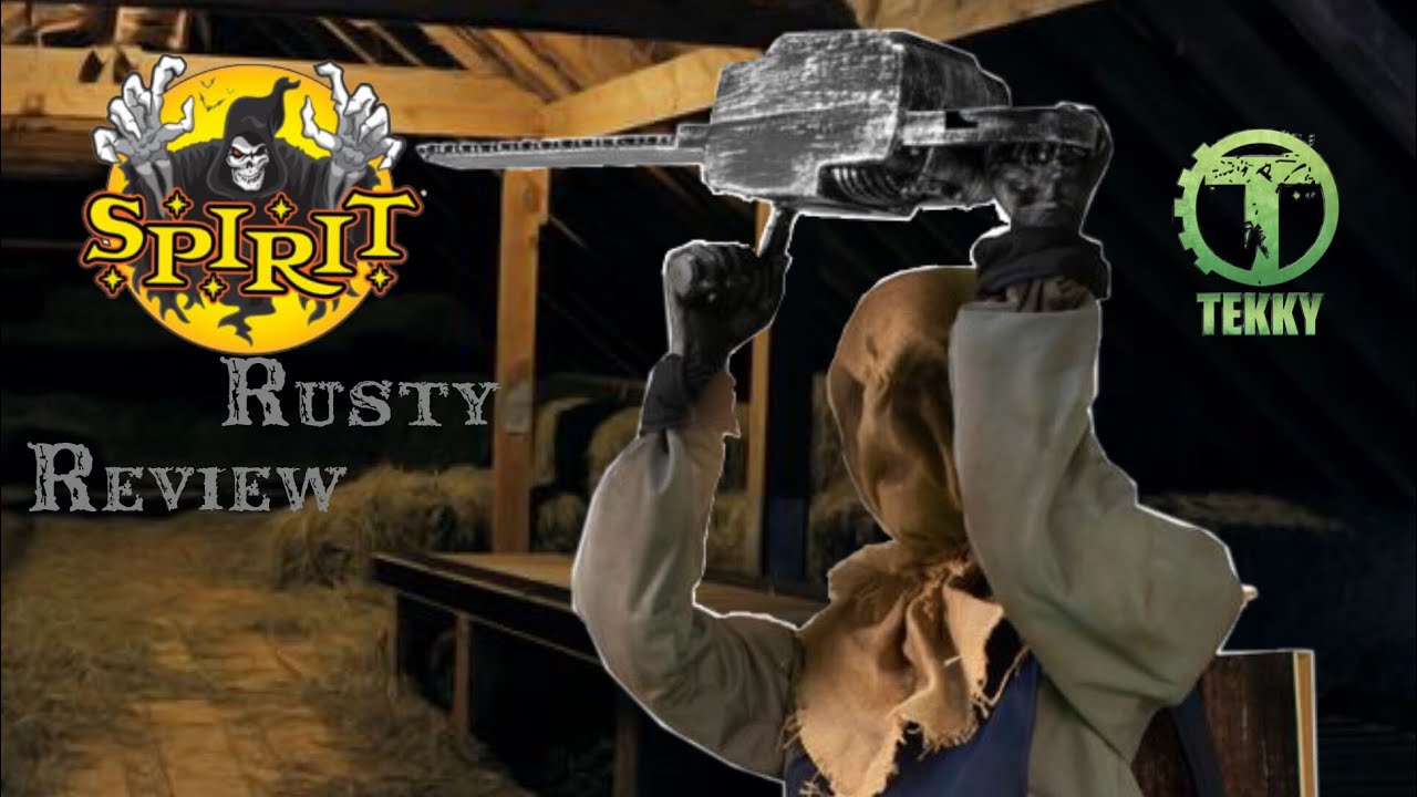 2019 Rusty Animatronic | Reviews From The Tomb - YouTube