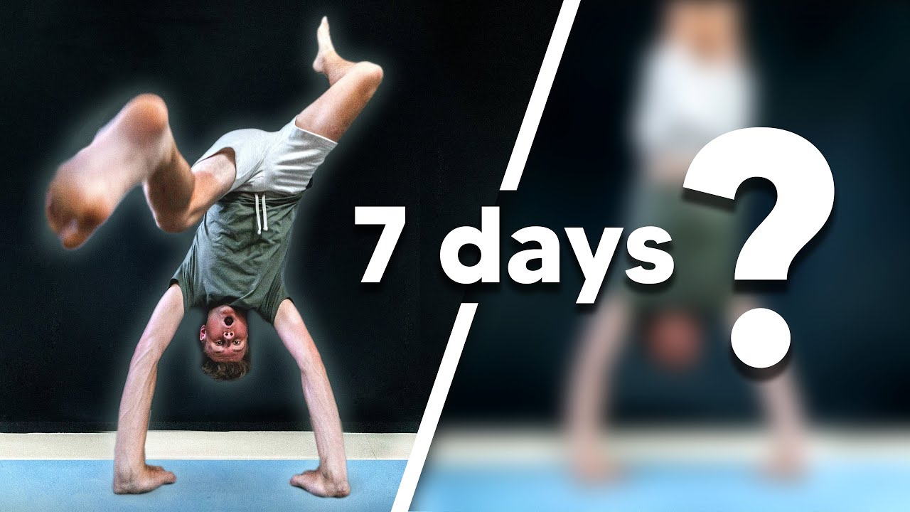 7 Days to do a 7 Second Handstand? *is it possible!?* - YouTube