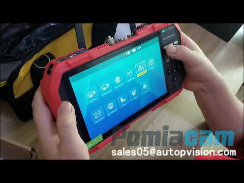 2019 Professional HD Combine Tester 7 Inch H.265 4K IP TVI CVI AHD CVBS ...