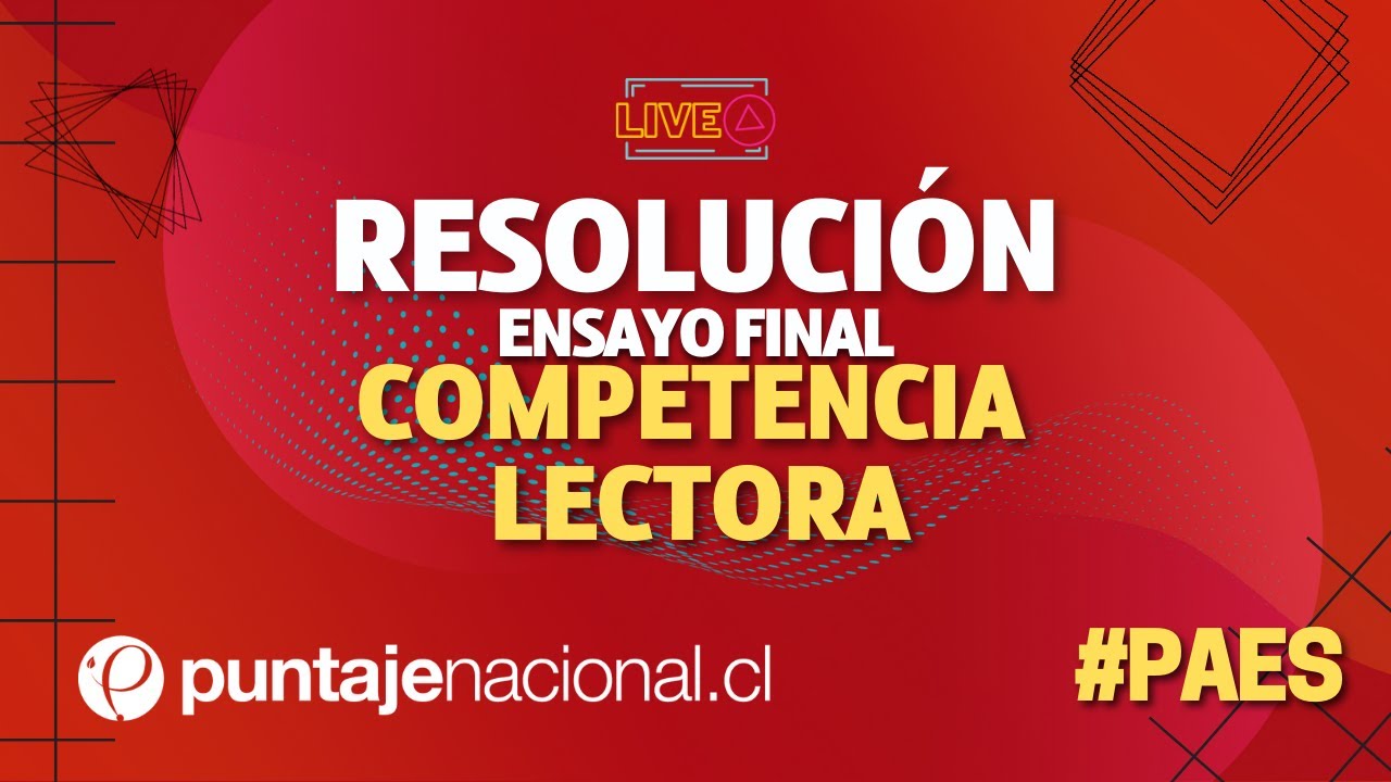 #PAES | Competencia Lectora | Resolución Ensayo Final PAES - Parte 2 - YouTube