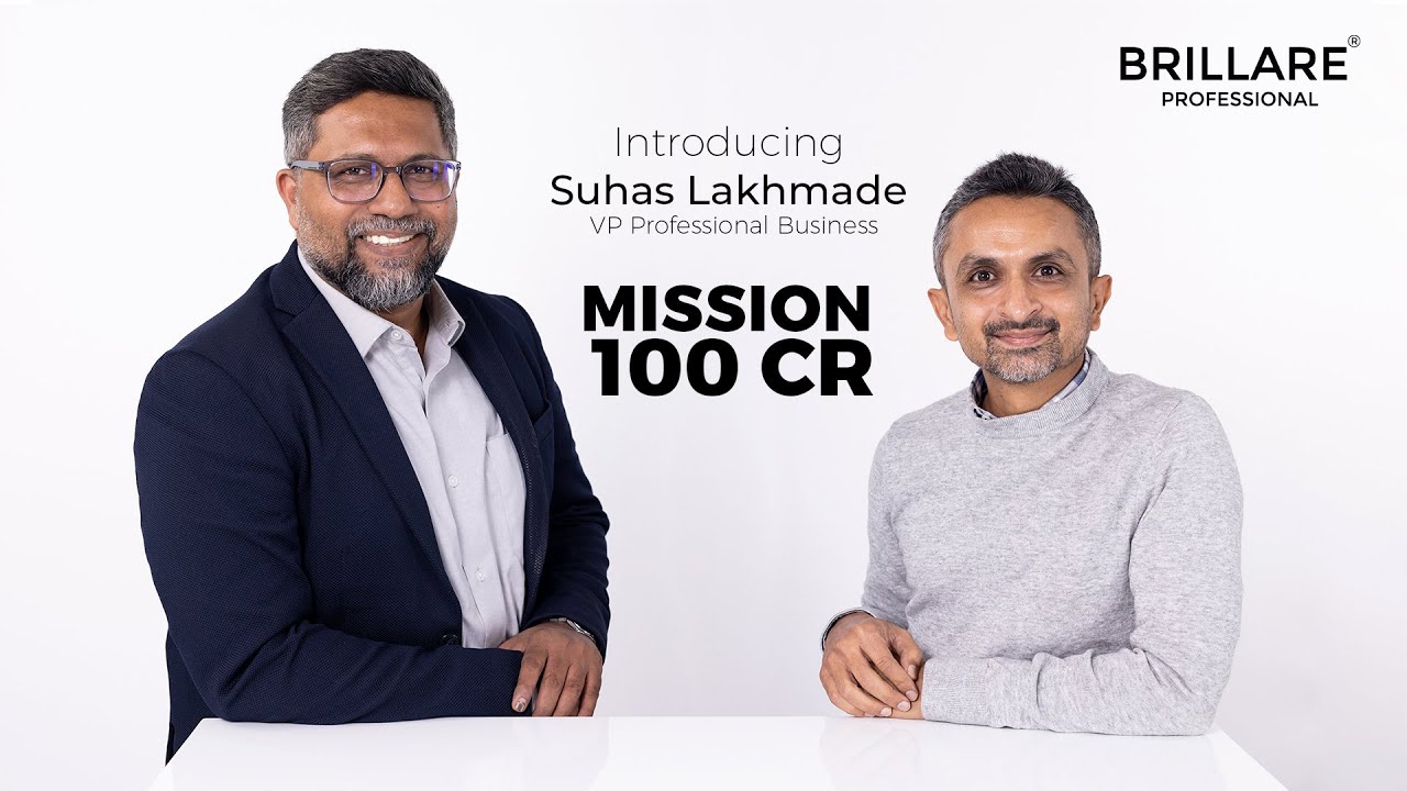 Welcome Mr.Suhas | Brillare Mission 100 Cr. - YouTube