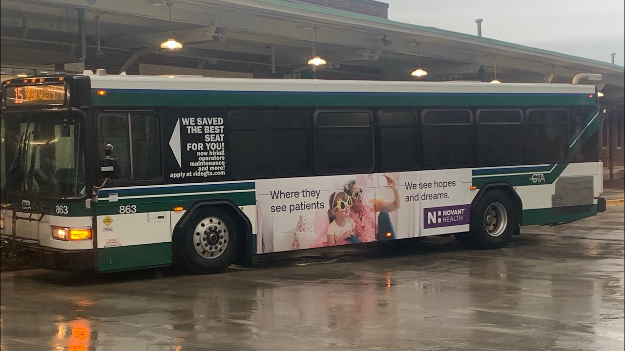 GTA 2009 Gillig Low Floor 863 - YouTube