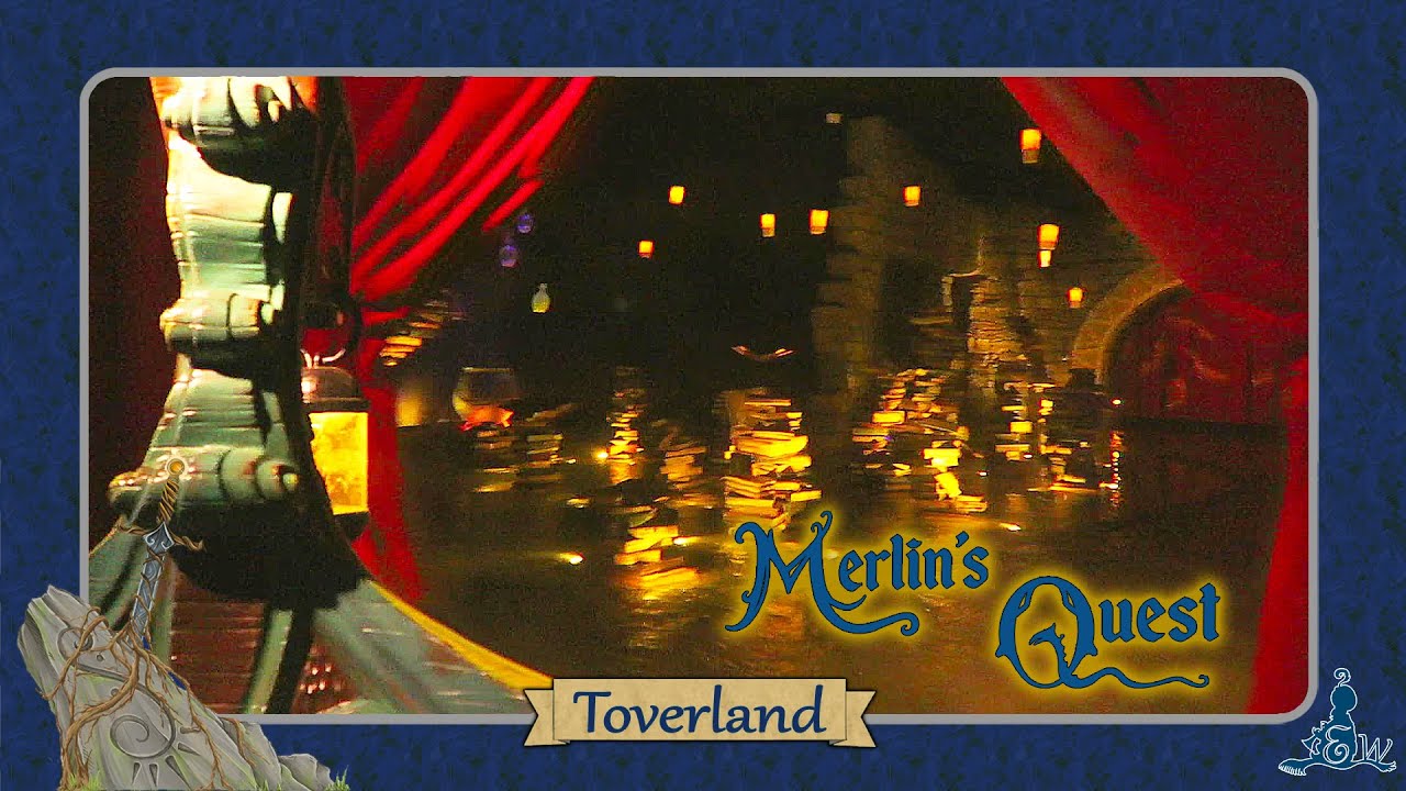 [Toverland] On-ride Merlin's Quest - YouTube