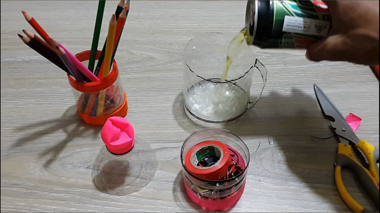 4 Amazing tricks with one plastic bottle - Creative Plastic life hacks ...