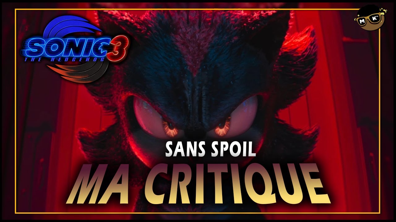 Merci Shadow !! - Ma critique sur Sonic 3, le film (Vlog #80) - YouTube