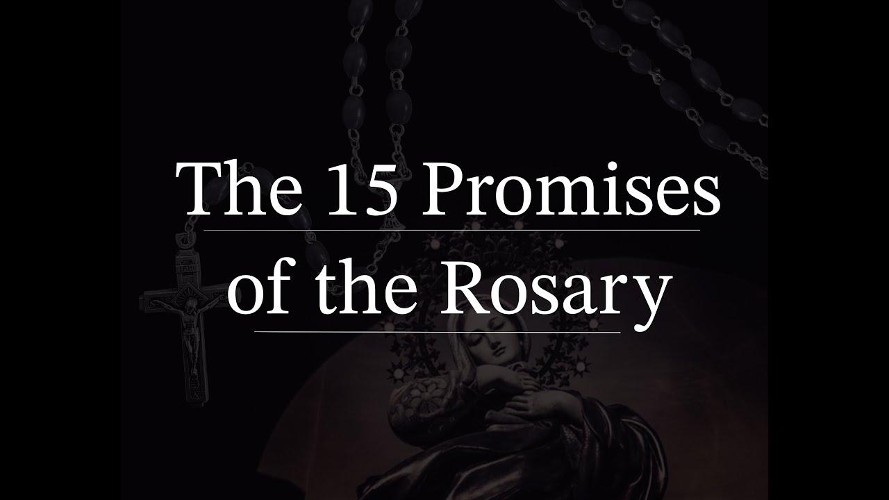 The 15 Promises of the Rosary | The Blessed Mother - YouTube