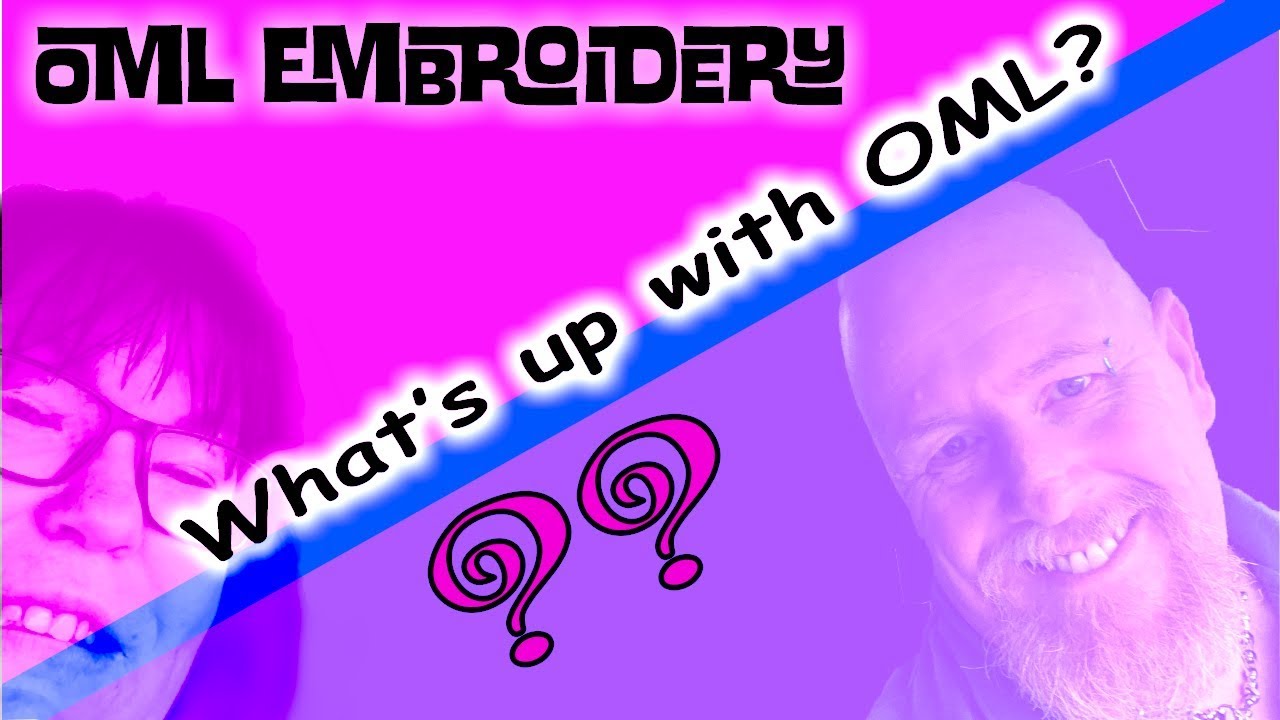 What's going on at OML Embroidery? Embroidery design giveaways! - YouTube