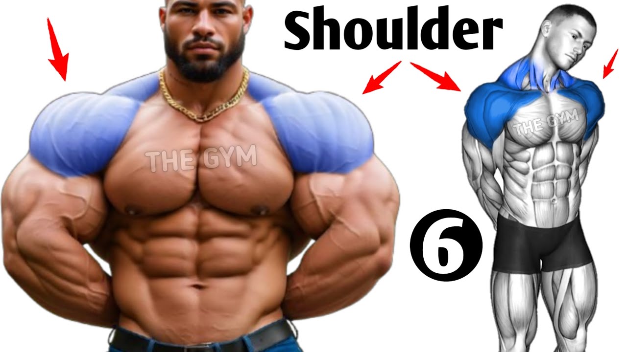 6 Best Shoulder Workout for Mass & Definition - YouTube