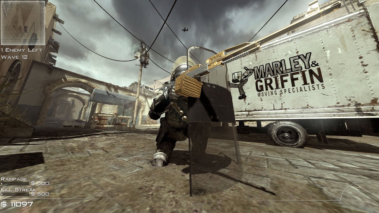 CoD MW3 survival starting weapon only challenge - YouTube