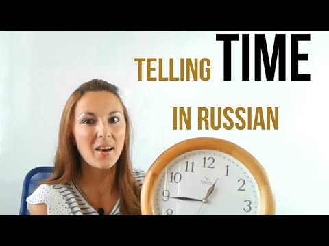 Telling TIME in Russian - YouTube
