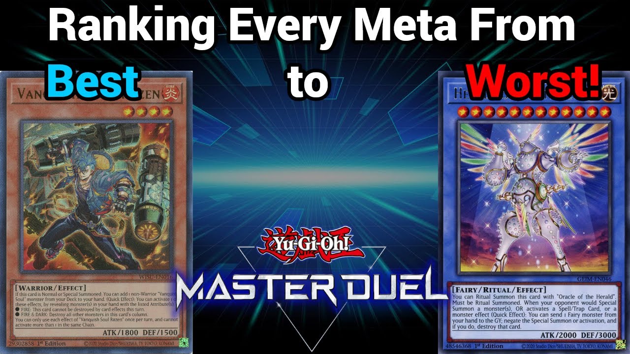 What Was The Best and Worst Meta in Master Duel! | Ranking Every ...