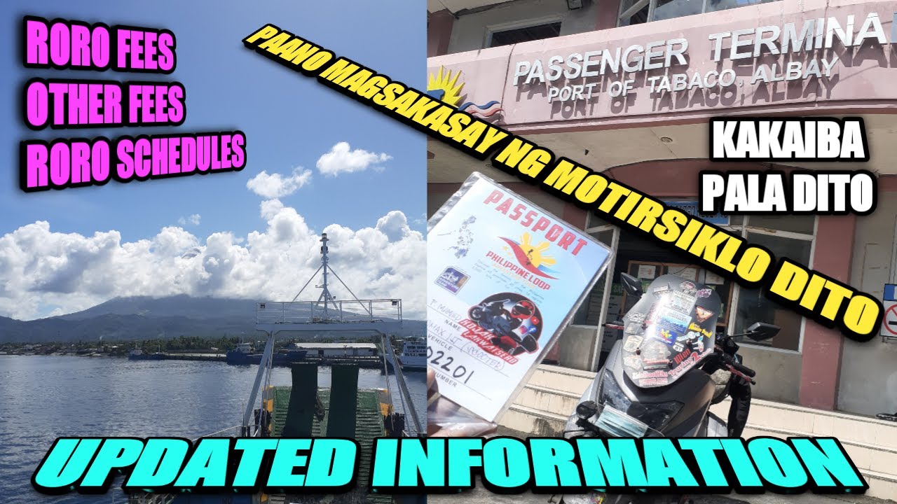 TABACO PORT|| ANG PORT NA KAKAIBA ANG EXPERIENCE KO|| MANOOD AT MATUTO ...