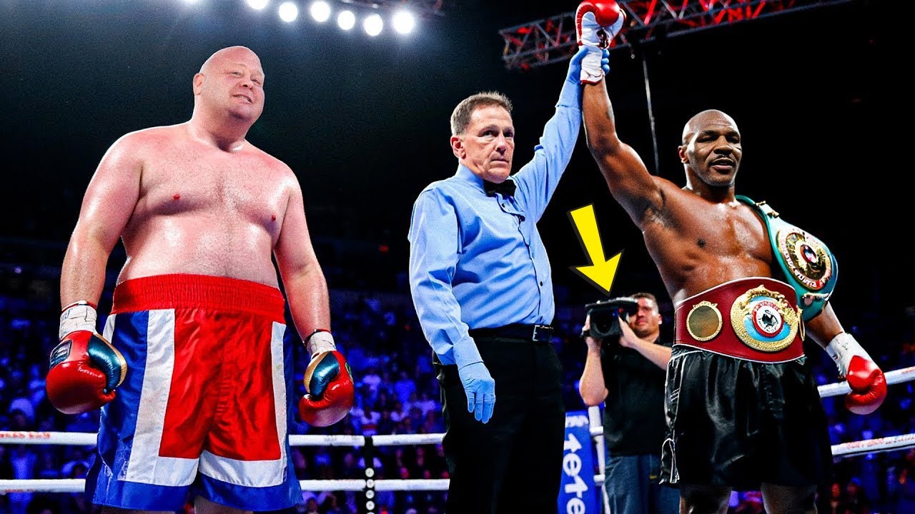 Mike Tyson vs Butterbean | The Most Brutal USA Showdown Ever - YouTube