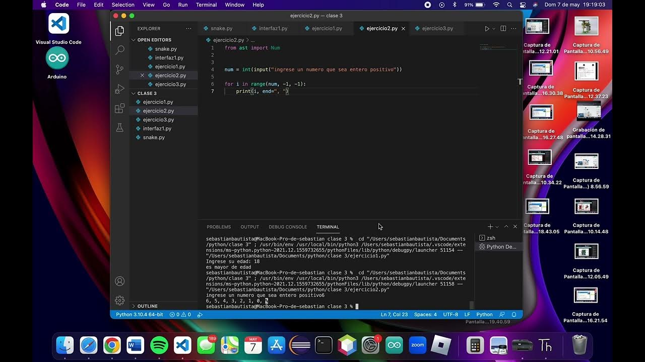 ejercicios en python - YouTube