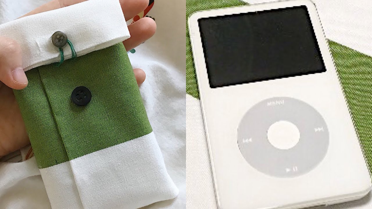 DIY Ipod Classic Case (easy) How To Make A Ipod Classic Case - YouTube