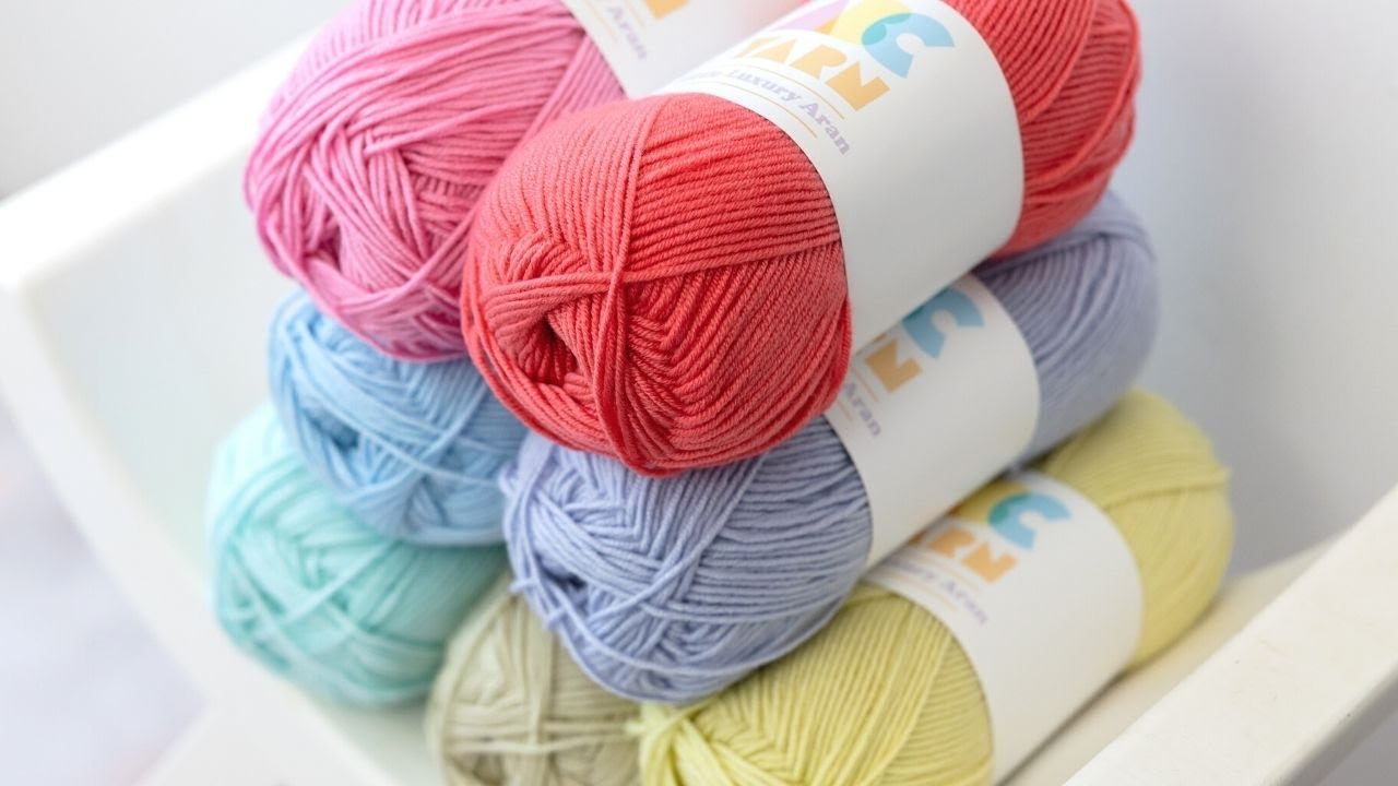 ABC Yarn - Little Luxury Aran - YouTube