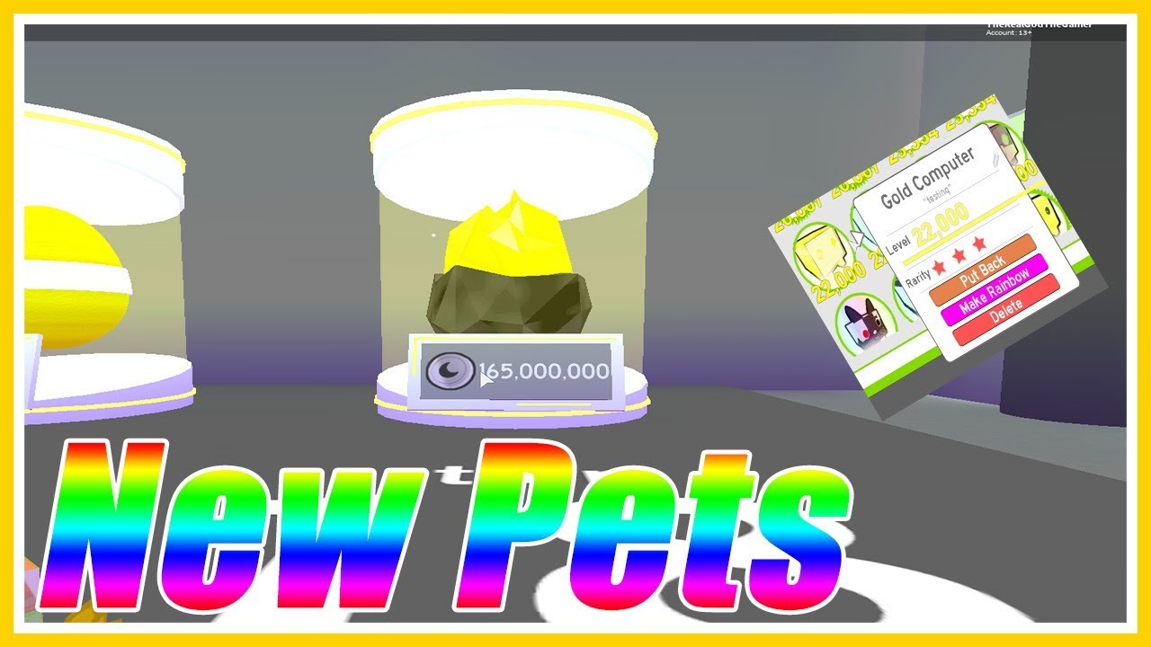 PET SIMULATOR UPDATE 10 IS OUT! NEW PETS, TIER 18 Egg!! - YouTube