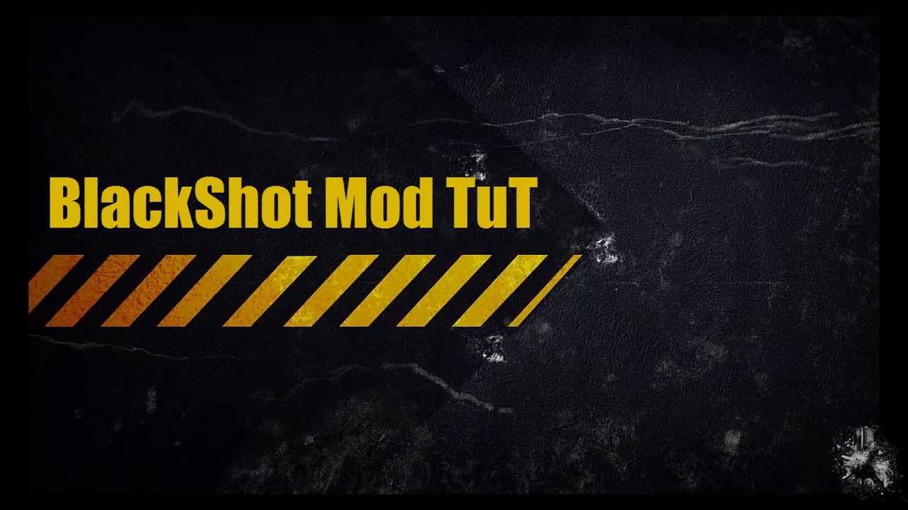 BlackShot Mod TuT #how to change weapon mod - YouTube