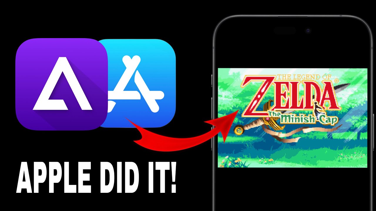 Emulation on iPhone! [Delta Emulator] - YouTube