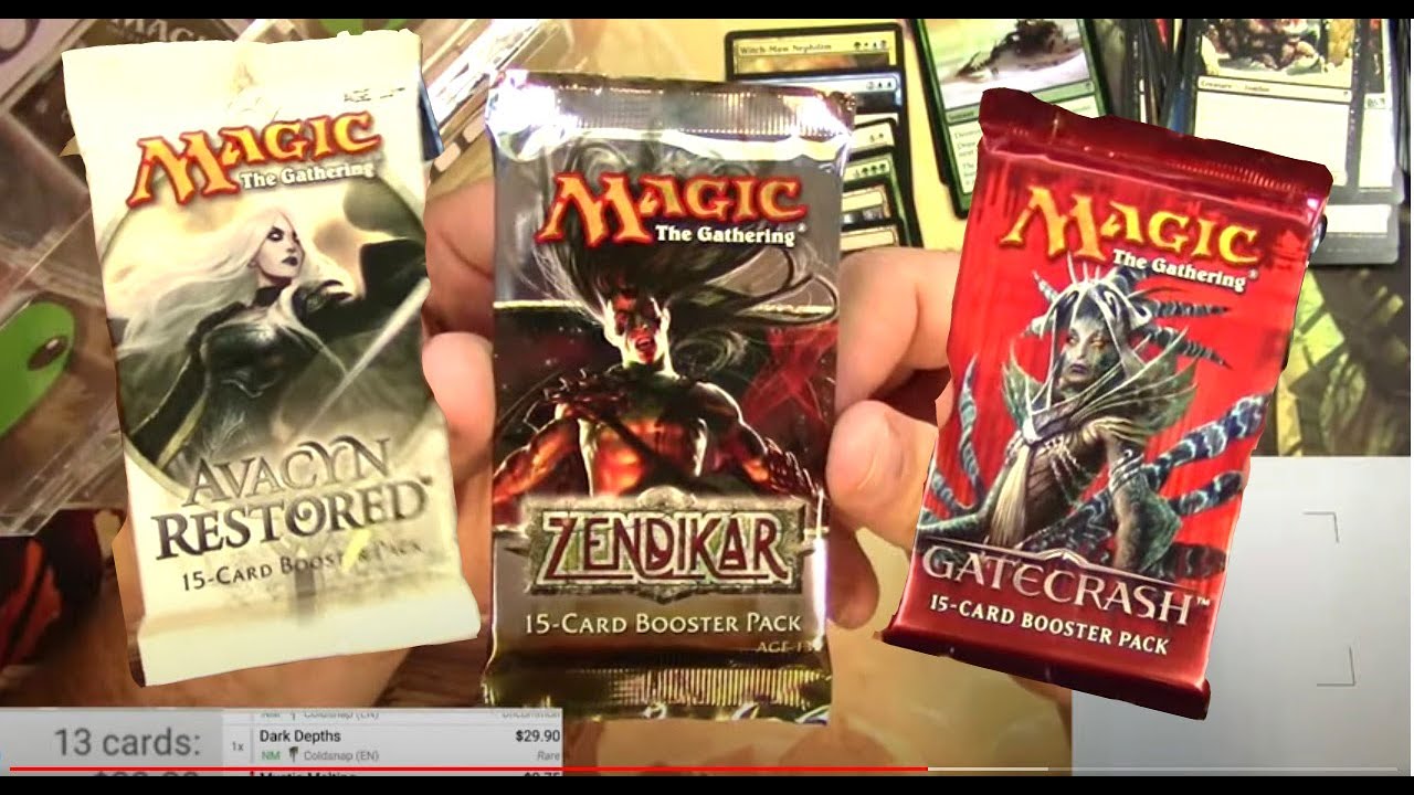 Random MTG Booster pack CHAOS! #9 - YouTube