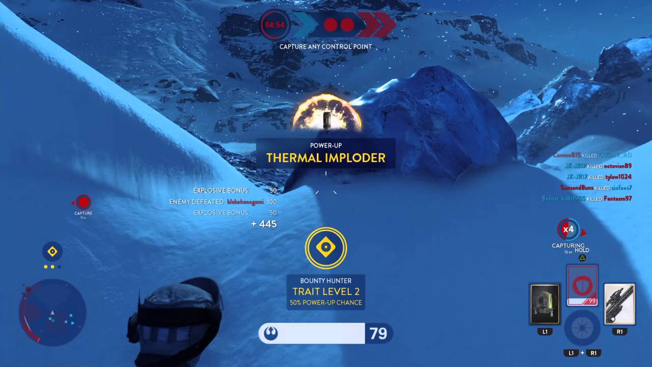 Star wars battlefront thermal imploder 5 kill - YouTube