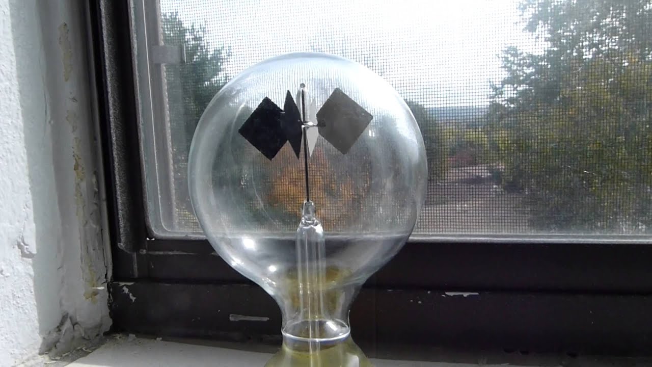 1970's Crookes Radiometer (AKA "Solar Mill") - YouTube